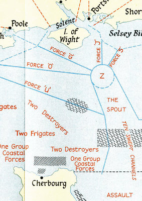 D-Day: Operation NEPTUNE - convoy routes and escorts :: Military ...